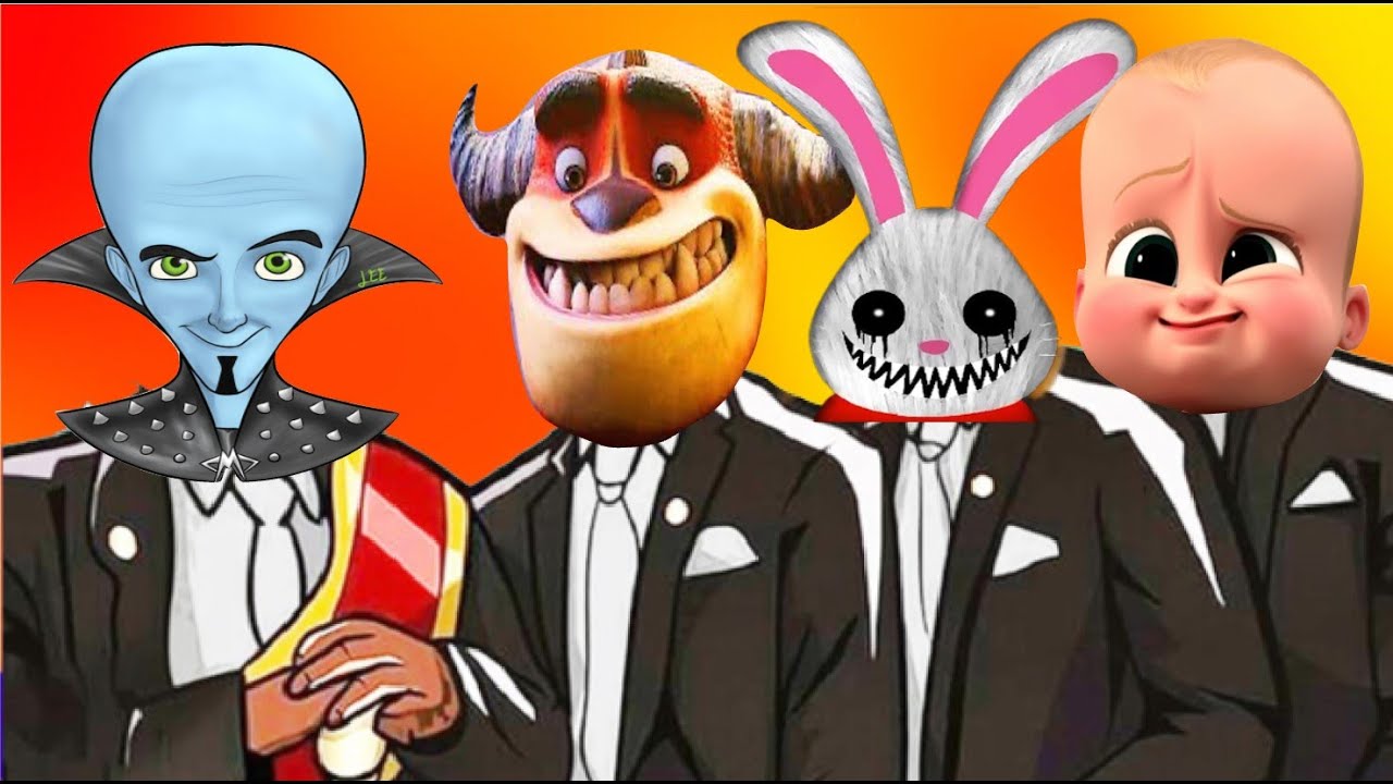 MEGAMIND & MR HOPPS & RUMBLE & THE BOSS BABY - Coffin Dance X Baby ...