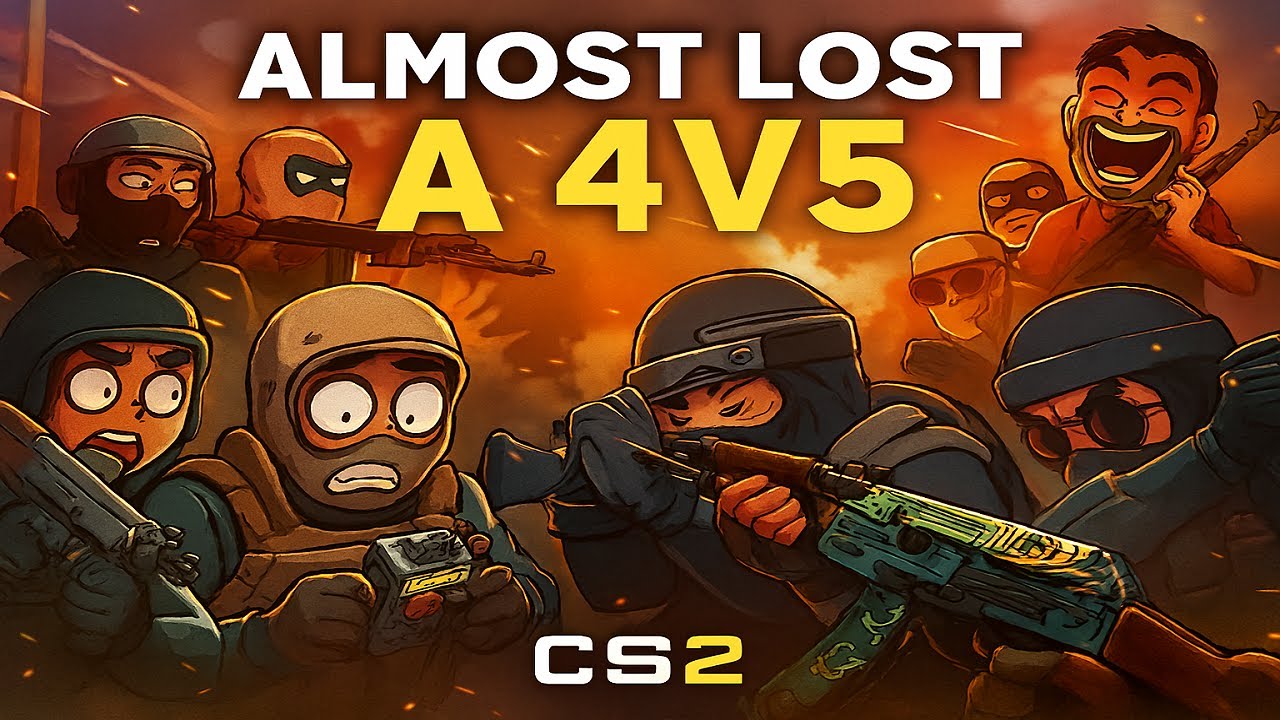 I Can’t Believe I Almost Lost a 5v4 - YouTube