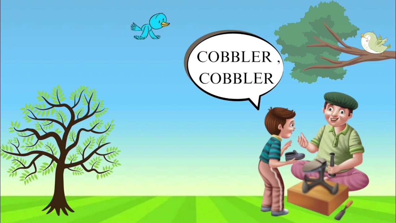 Cobbler Cobbler Mend My Shoe | Cobbler Cobbler Nursery rhyme | Cobbler ...