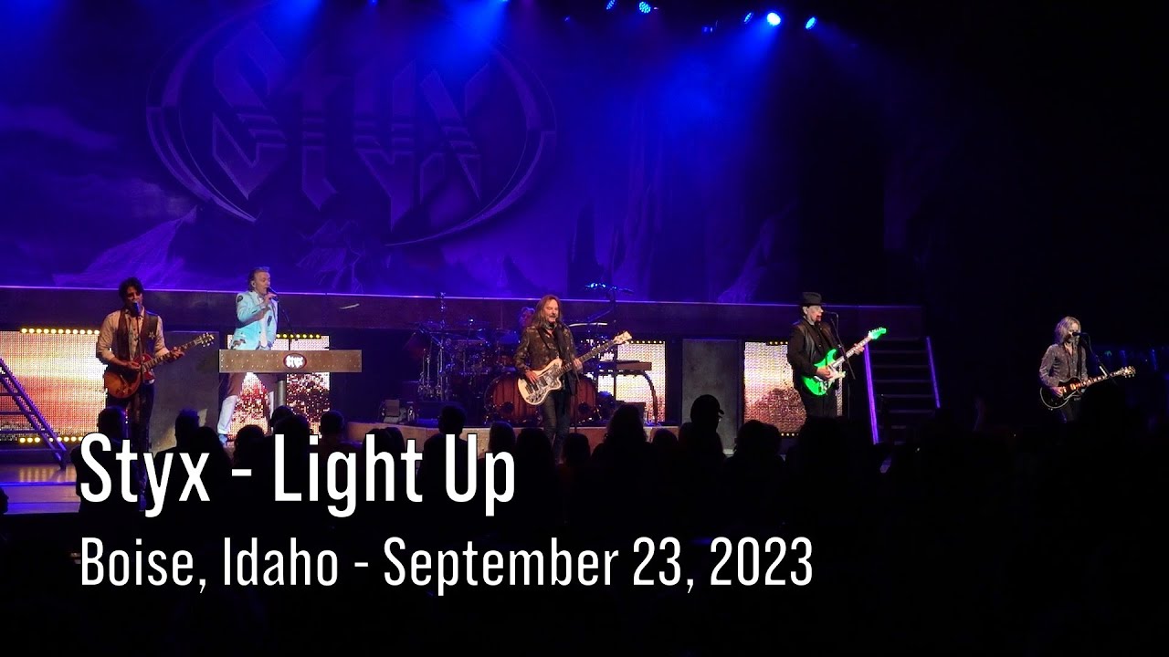 Styx in Concert - Light Up - September 23, 2023 - Boise, Idaho - YouTube