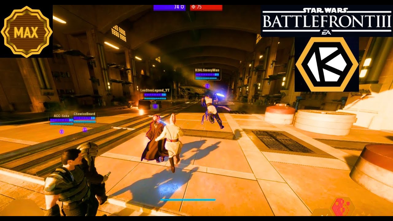 PRO PLAYERS HVV 5V5 | STAR WARS BATTLEFRONT 2 KYBER V2 | EXPANDED HEROS ...