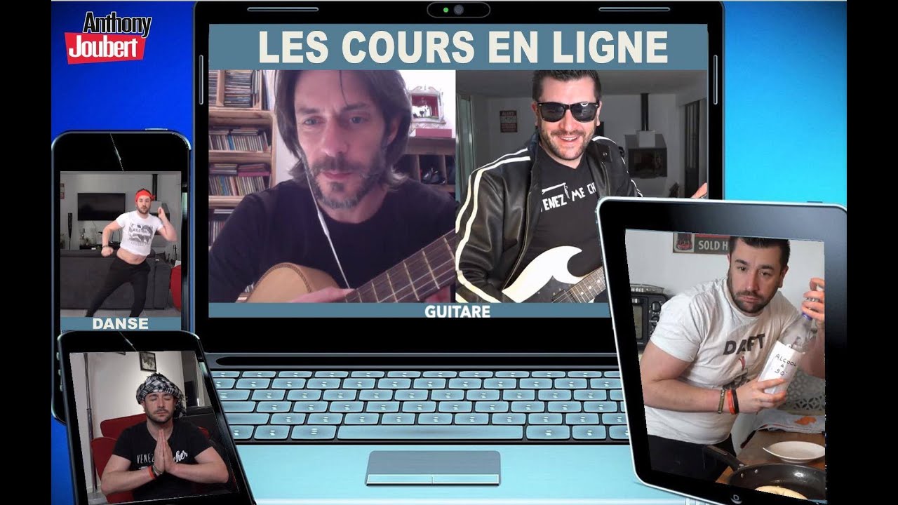 QUAND TU PRENDS DES COURS EN LIGNE - YouTube