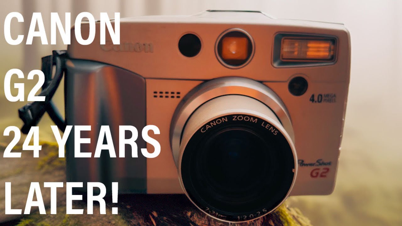 Canon Powershot G2 - 24 Years Later with Sample Pictures! - YouTube