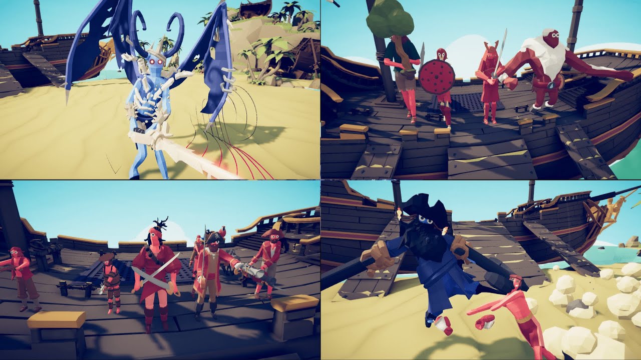 BLACKBEARD vs EVERY GIANT&VOID MONARCH- Totally Accurate Battle ...