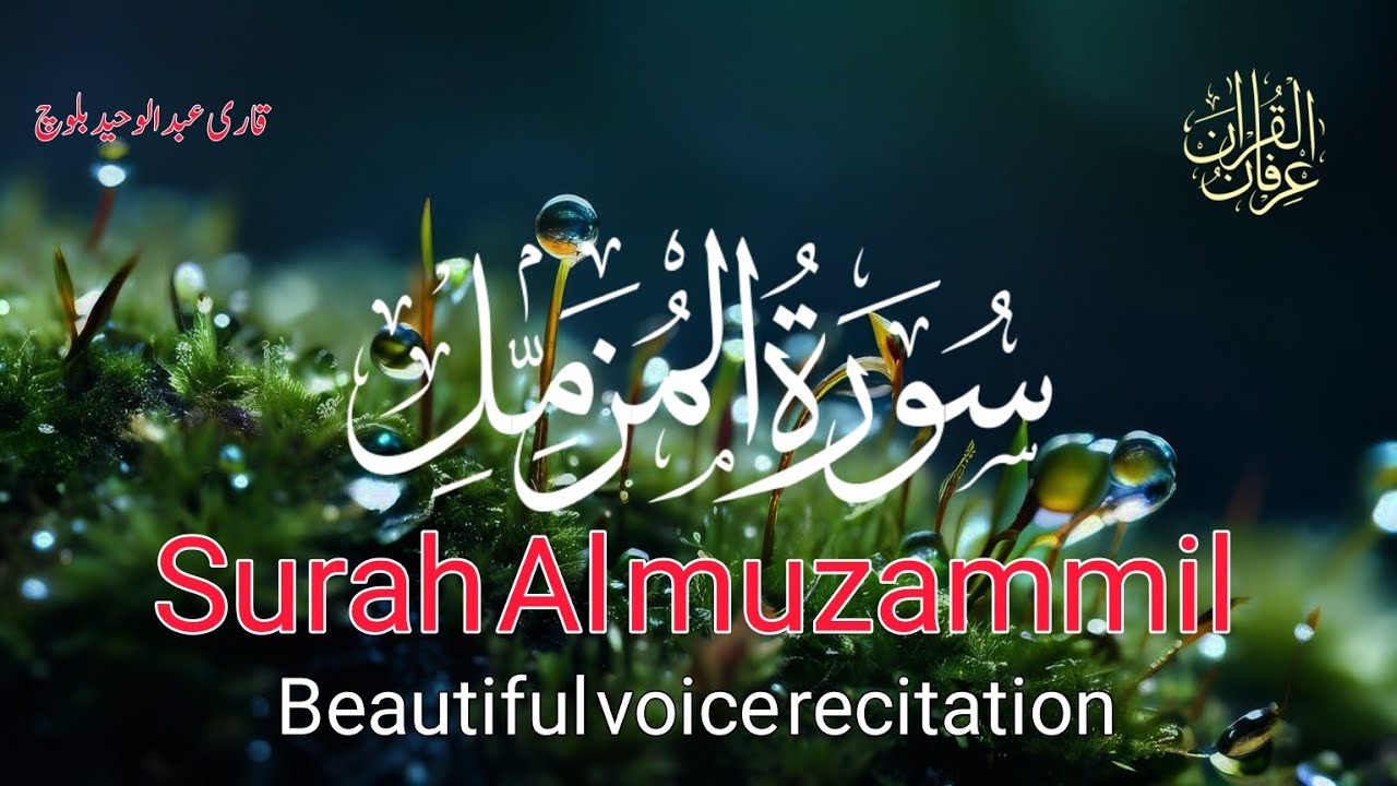 Surah Al Muzammil | سورہ المزمل | beautiful Quranic Recitations ...