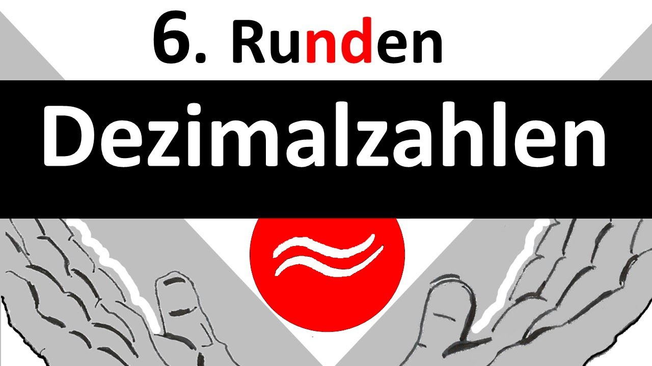 Dezimalzahlen / Kommazahlen runden - auf ganze Zahlen und auf zwei ...