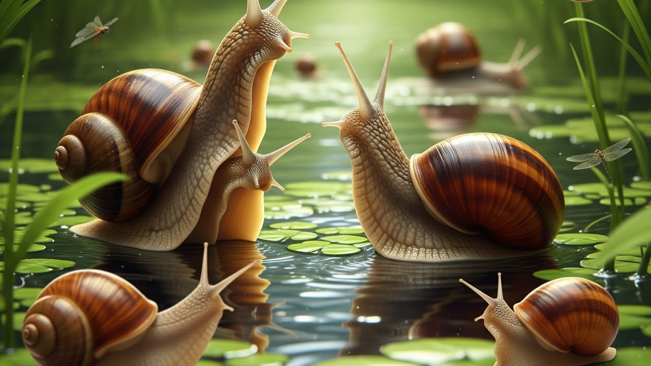 Uncovering the Secret Life of Snails: Nature's Little Wonders - YouTube