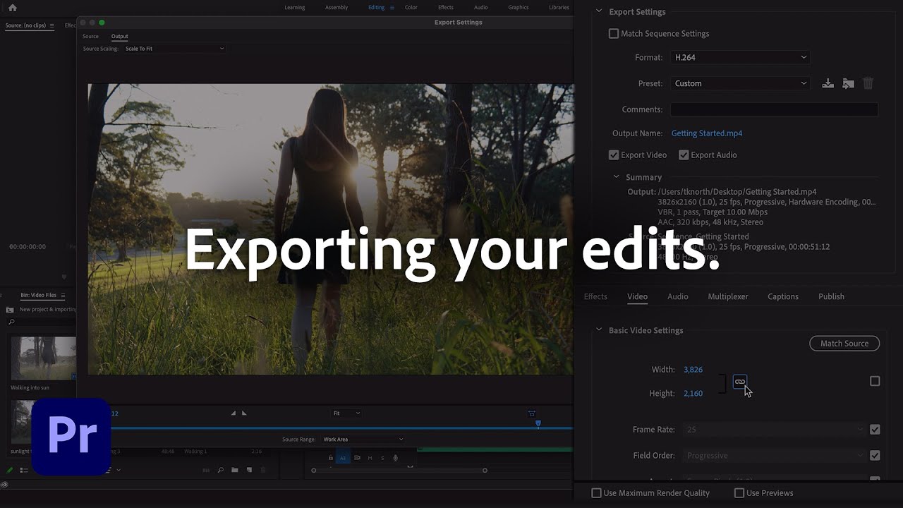 How to export videos in any format | Adobe Premiere Pro - YouTube