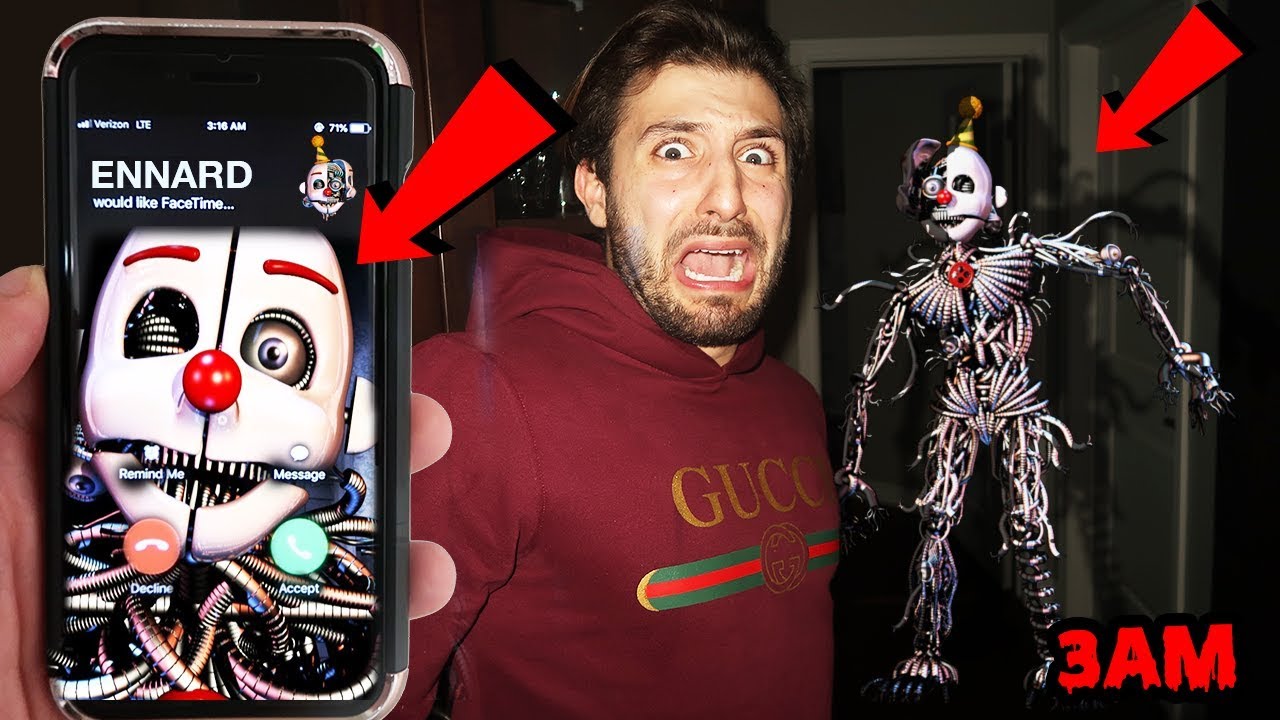 (HE ANSWERED!) CALLING ENNARD ON FACETIME AT 3AM | ENNARD CAME TO MY ...