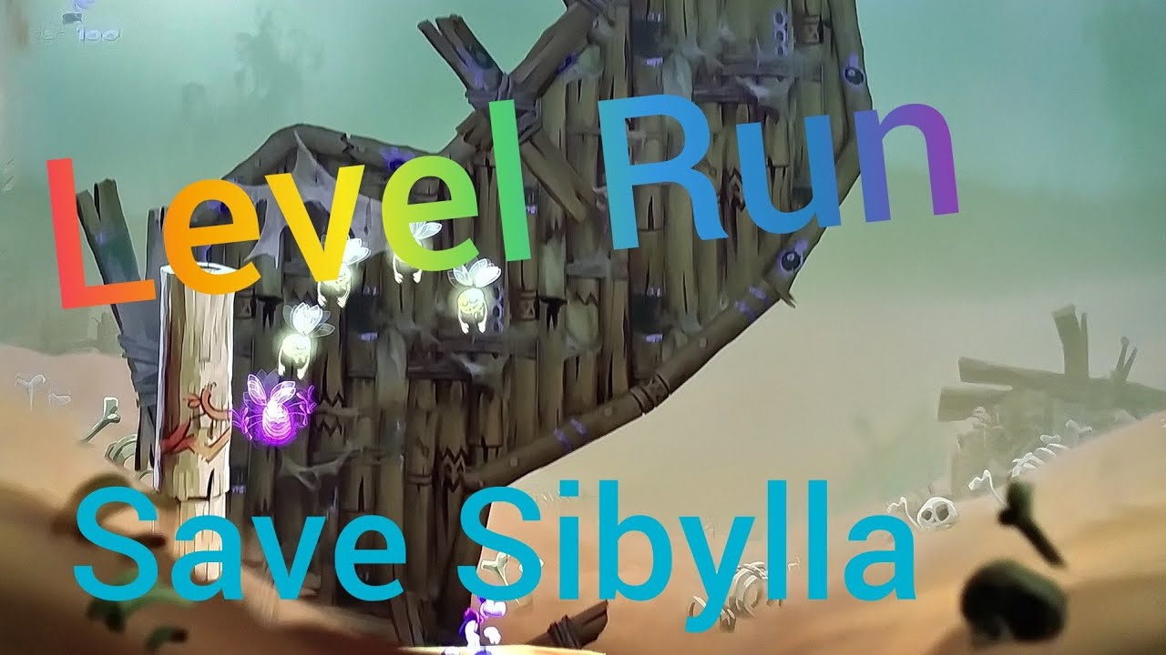 Rayman Legends Save Sibylla Speed run #Speed run - YouTube