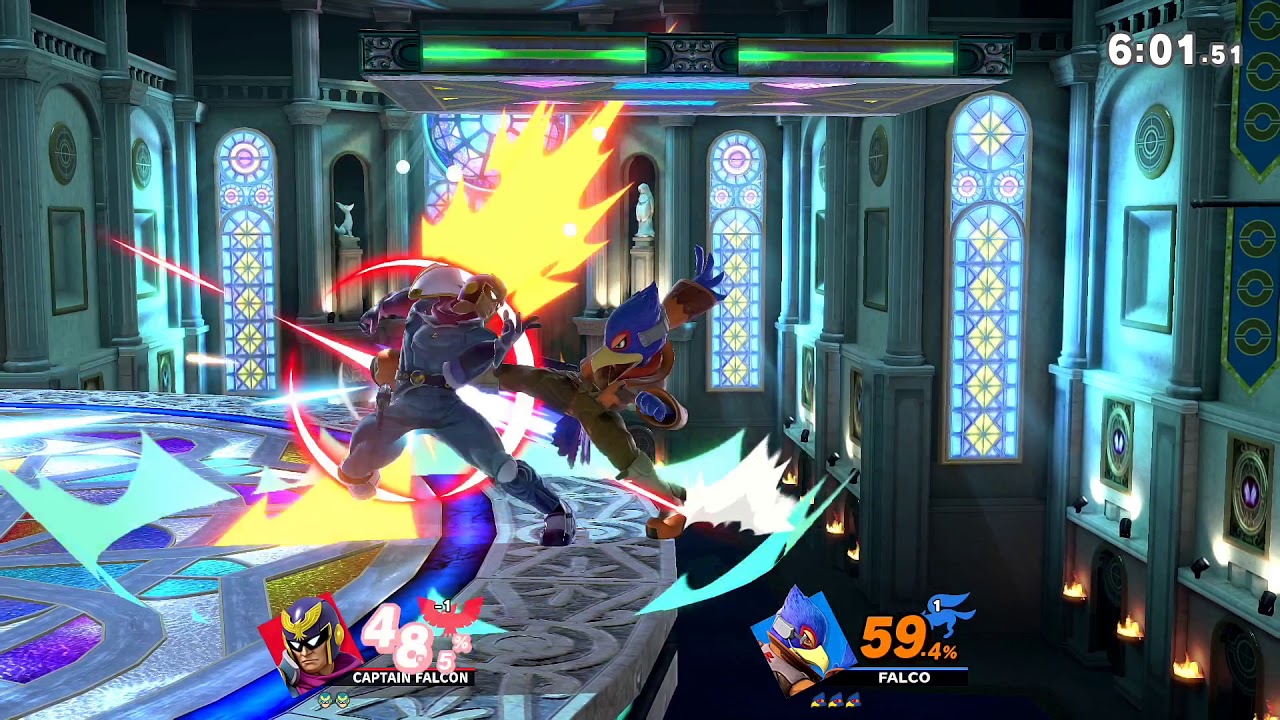 Falco vs Captain Falcon - YouTube