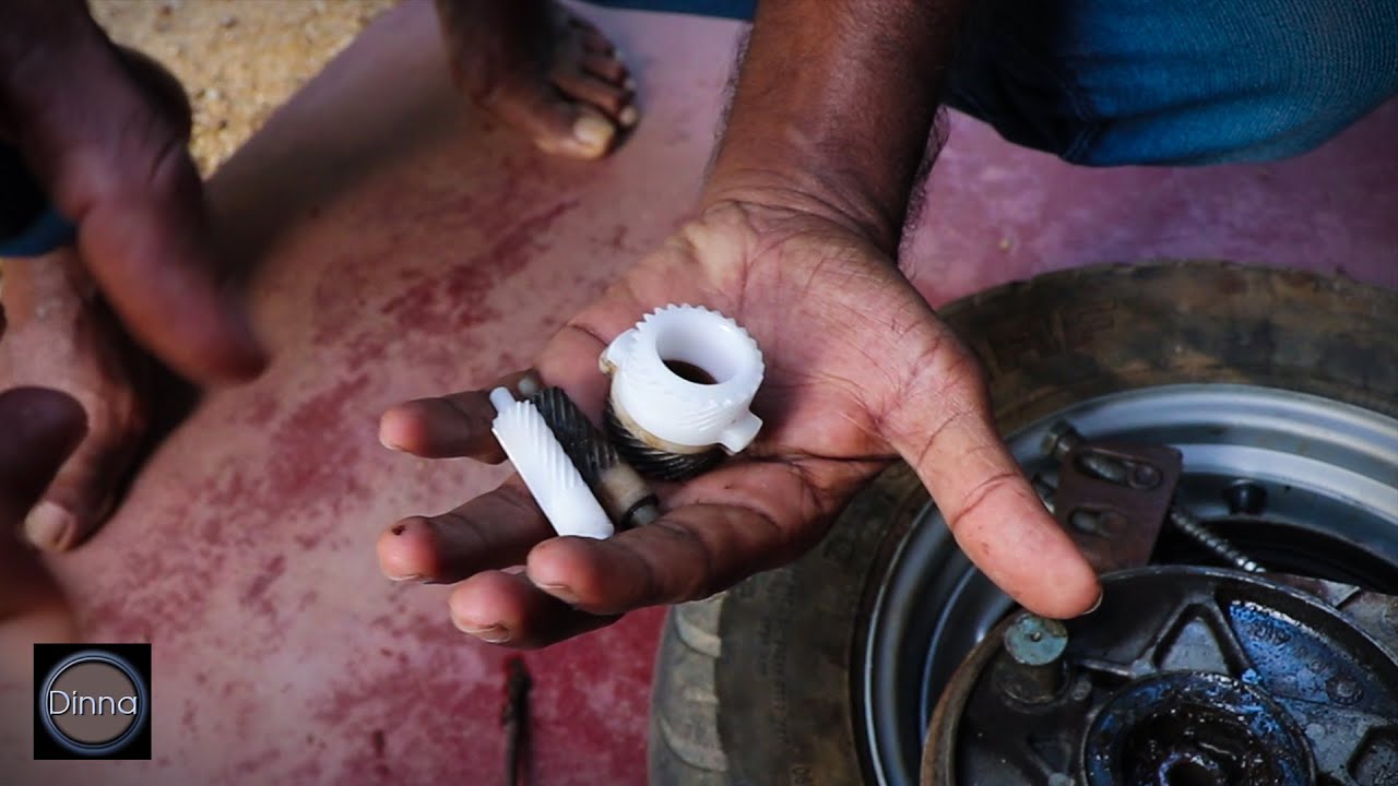 How to replace speedo meter pinion/ Speedo meter Gear wheel at home of ...