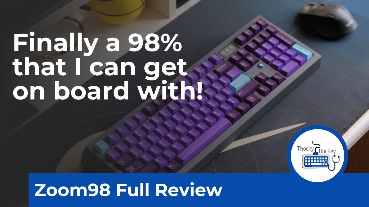 Zoom98 Full Review | 98% Mechanical Keyboard - YouTube