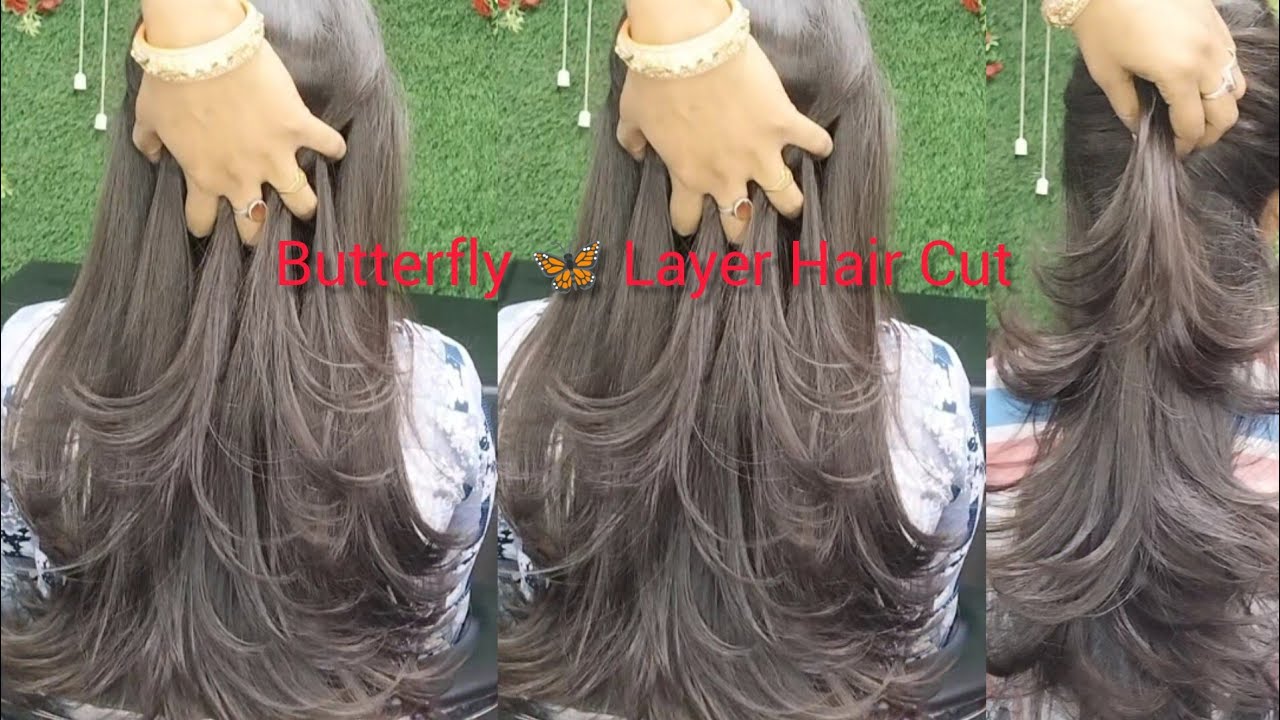 Butterfly🦋layer haircut tutorial/easy way/full layer haircut /step by ...