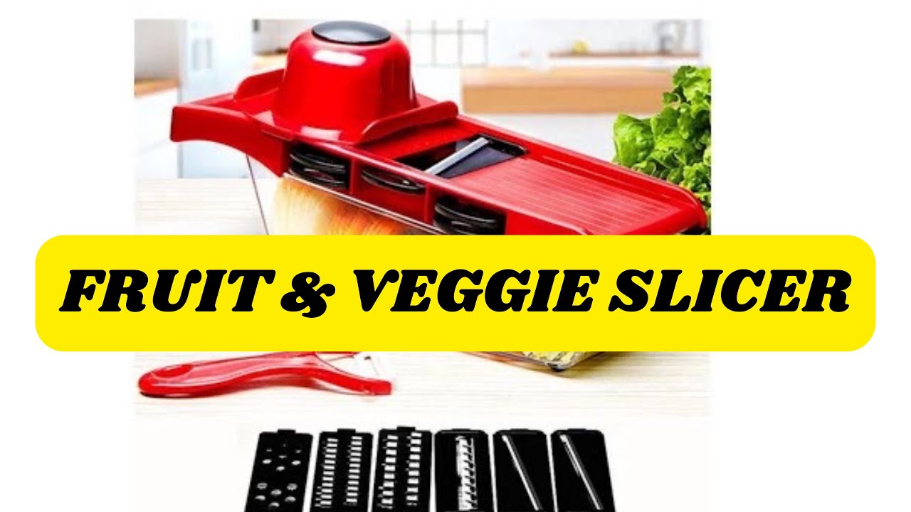 Professional Mandolin Slicer Julienne Cutter Chopper Fruit Vegetable ...