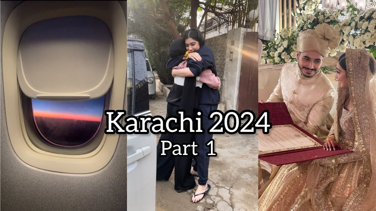 Karachi Trip: Part 1 | Surprising Azka | Siddiqui ka Nikkah - YouTube