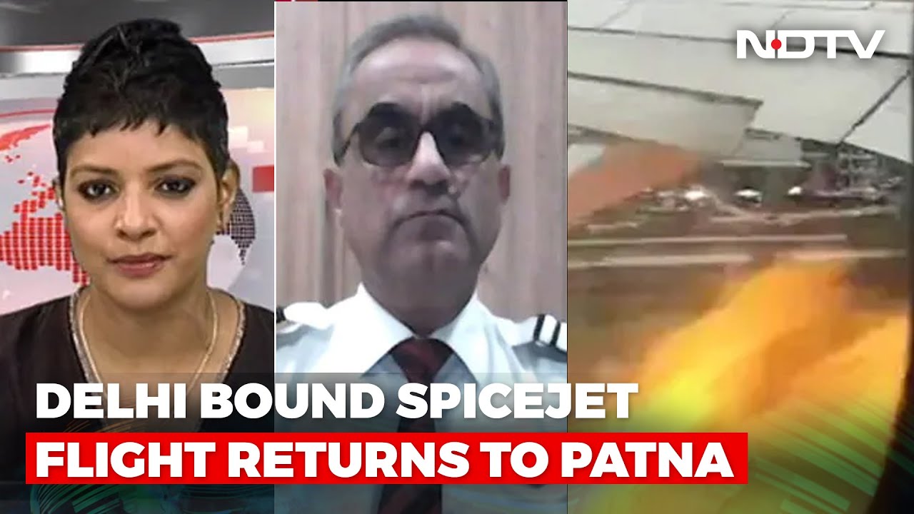 SpiceJet Officer Breaks Down What Happened On Flight After Engine Fire ...