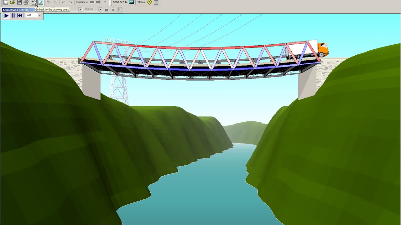 Warren Through Bridge Tutorial - YouTube