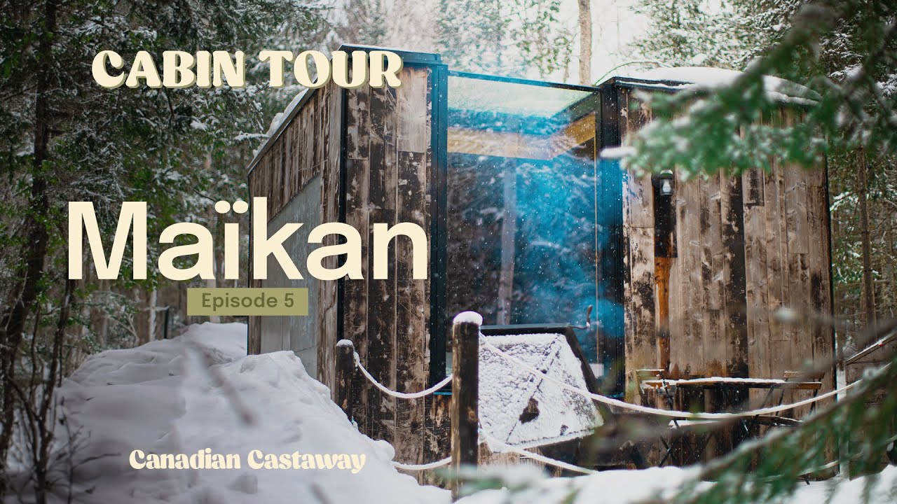 Really TINY Cabin but COMFY !!- The Maïkan - YouTube