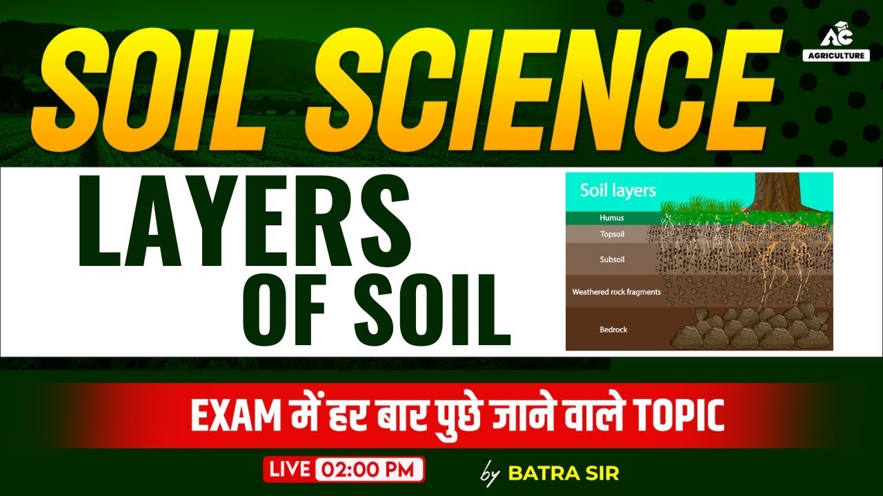 Soil Science | Layers Of Soil | Exam में हर बार पूछे जाने वाले Topic ...