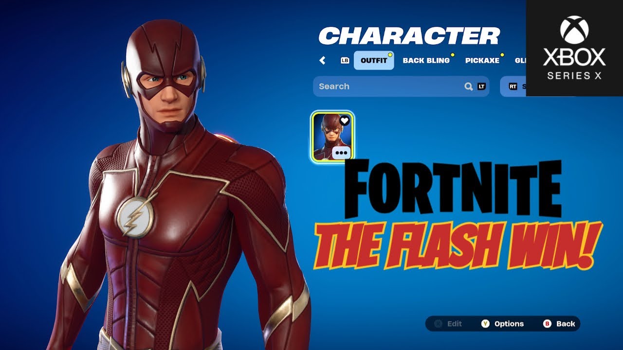 FORTNITE THE FLASH WIN! XBOX CHAPTER 6 SEASON 1 - YouTube