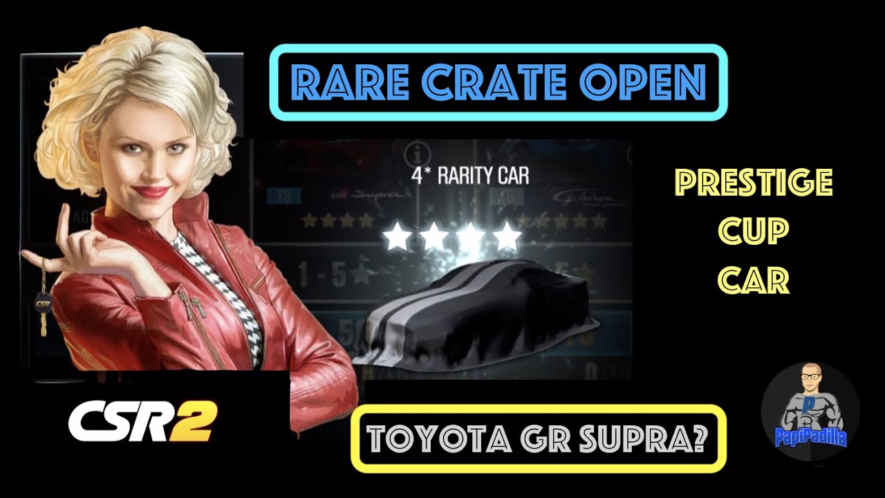 CSR2 - Rare Crate Opening - Toyota GR Supra - YouTube
