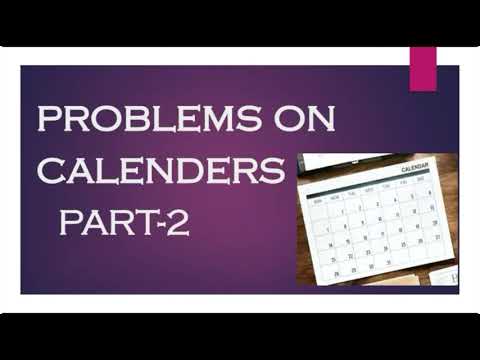 Aptitude made simple : problems on calender part-2 with smart tricks ...