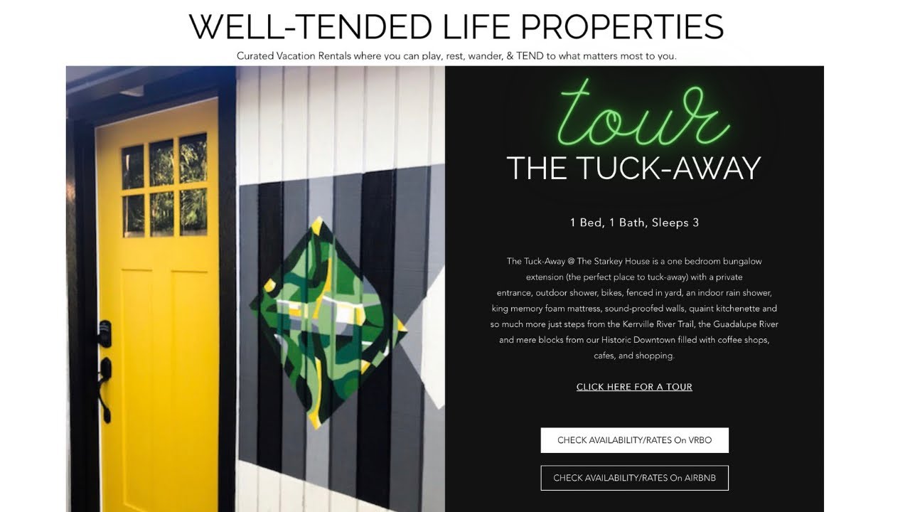 TOUR THE TUCK-AWAY - YouTube