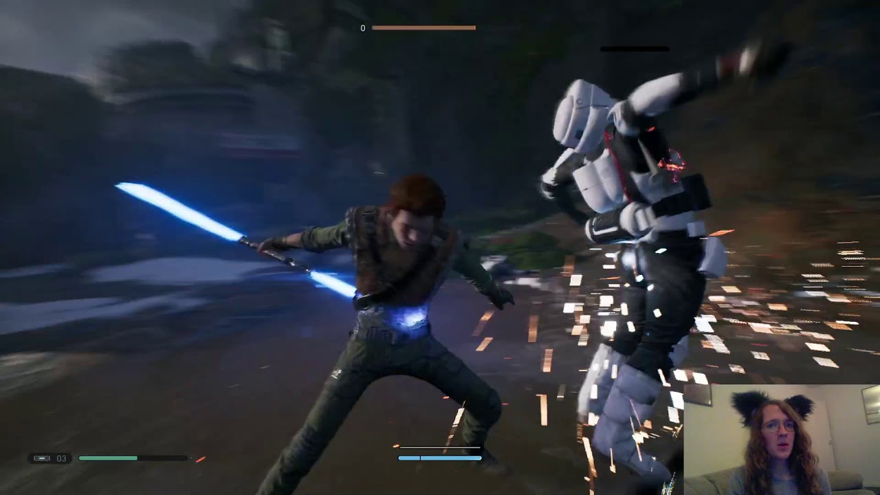 roxy plays star wars jedi: fallen order pt. 2 - YouTube