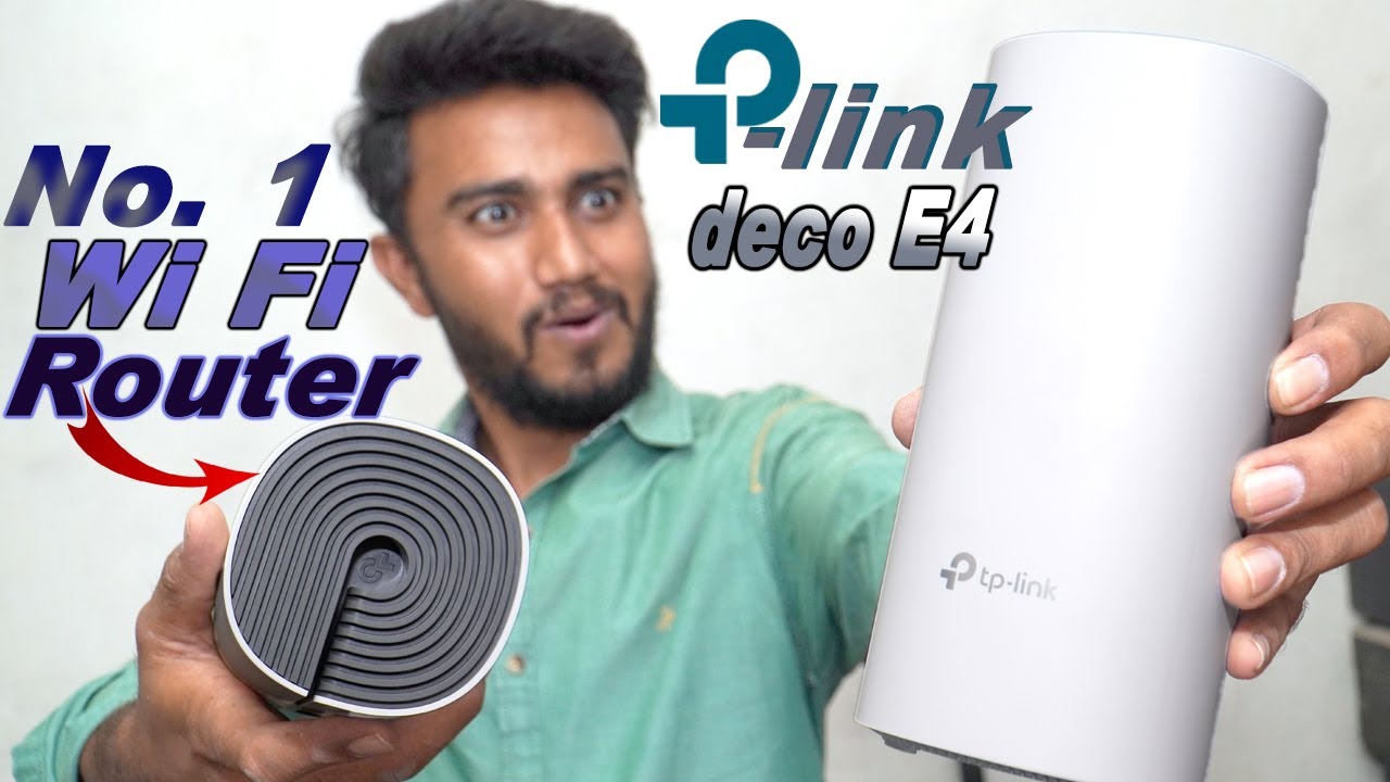 TP-Link Deco E4 Whole Home Mesh Wi-Fi Router System Unboxing, Setup ...