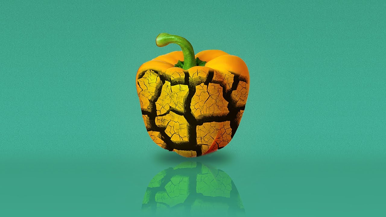 crack objects [paprika and soil] photoshop photo effect - YouTube