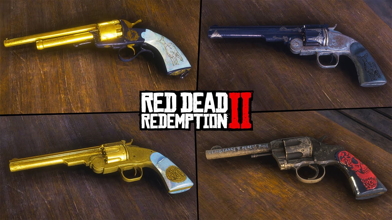 All 30 HIDDEN Weapons Locations in RDR 2 - YouTube