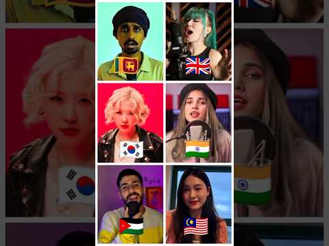 APT - ROSÉ & Bruno Mars ||Cover by rosé,sandaru,salem,sam,rain,#apt  #shorts#APT#rosé#kpop#battle