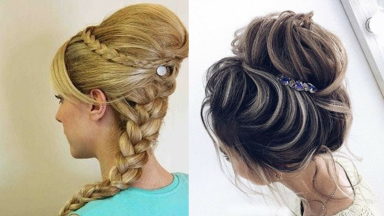 Latest Hair style || Ladies Hair style step by step Tutorials. #4 - YouTube