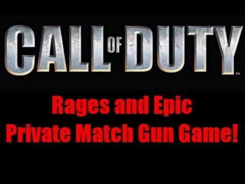 Call Of Duty- Extreme Rage and Special Gun Game! (Funny Moments Montage ...