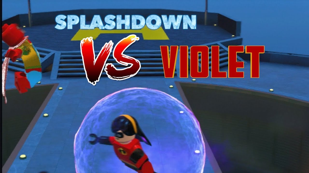 LEGO Incredibles Violet vs Splashdown Fight!! Incredibattles S11Finale ...