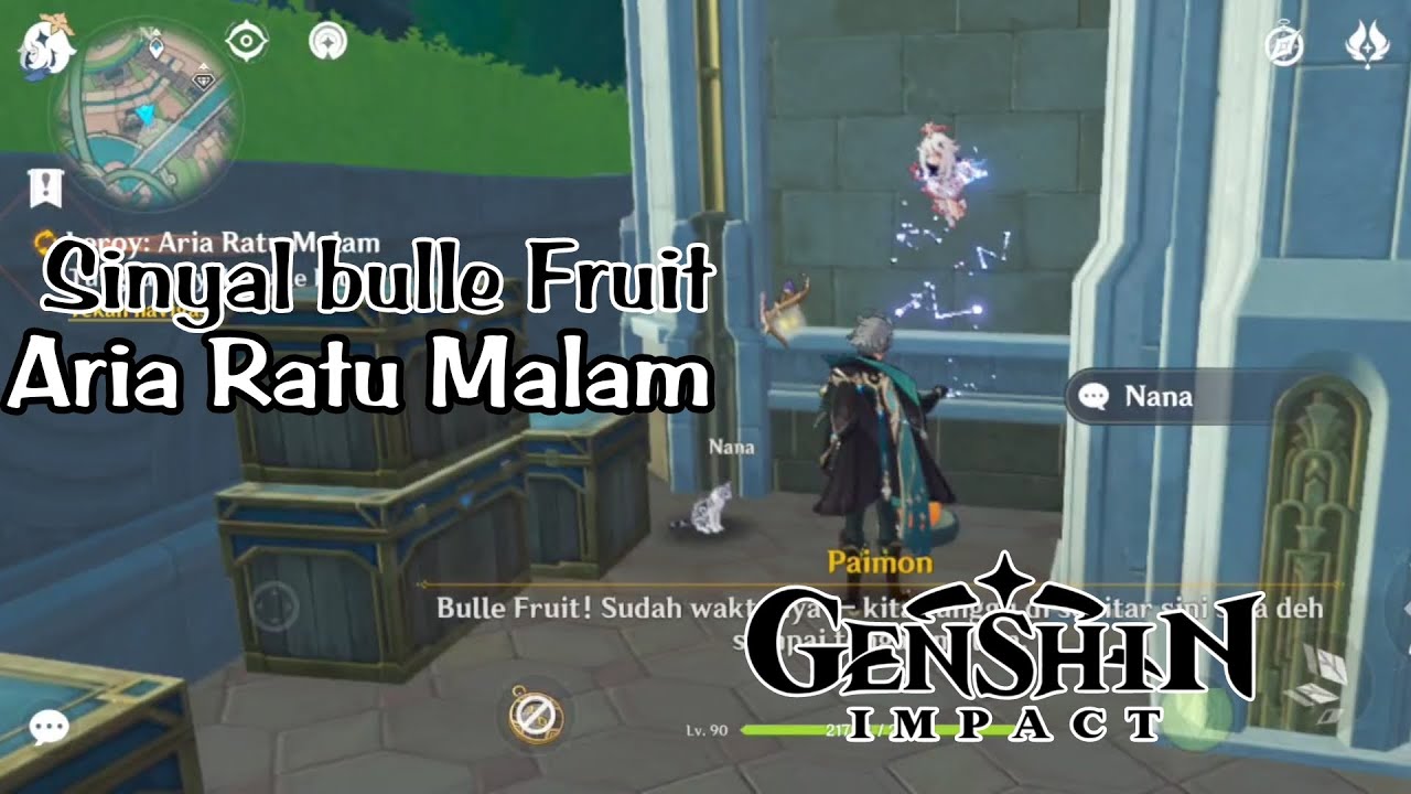 Tunggu Sinyal Bulle Fruit | Leroy Aria Ratu Malam - Genshin Impact ...