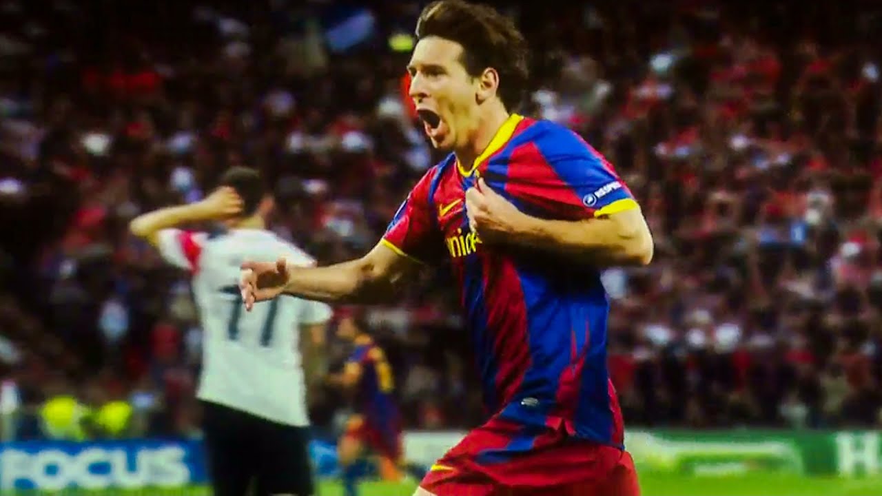 Lionel Messi From 1 - 50 Goals UEFA Champions League - YouTube