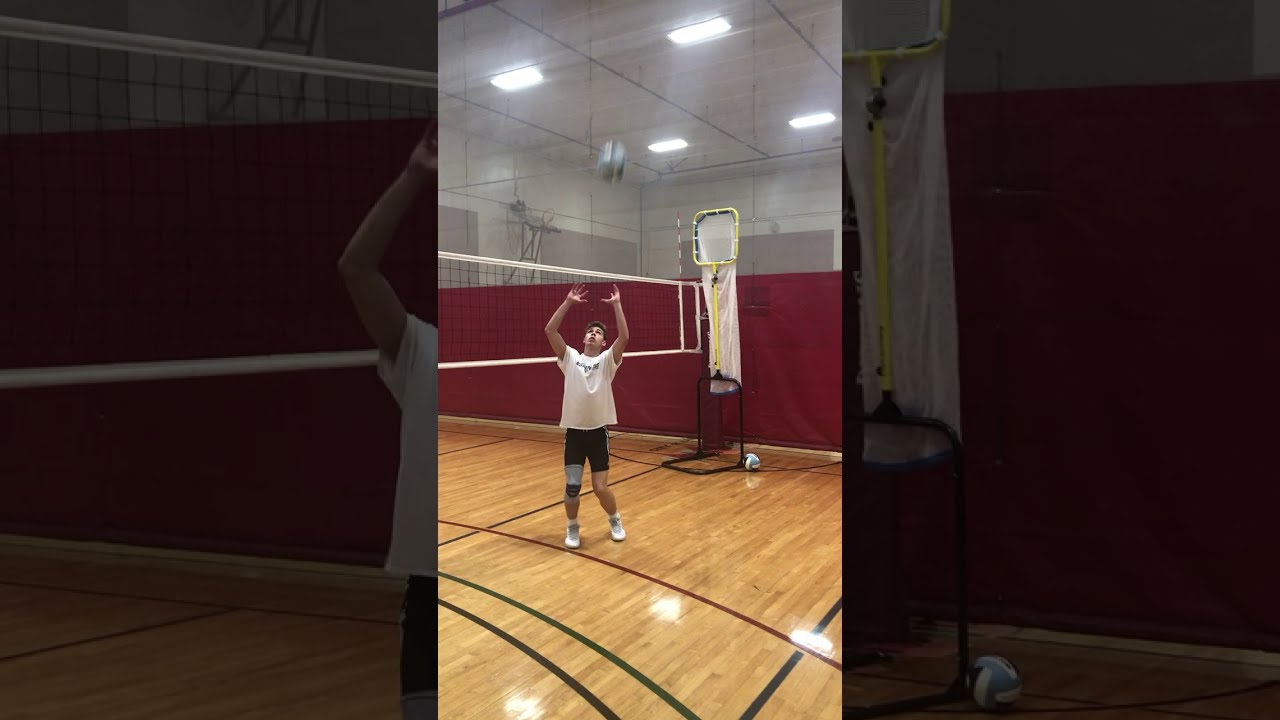 Volleyball Setting Drills: Back Setting Reps and Training: Semi Private ...