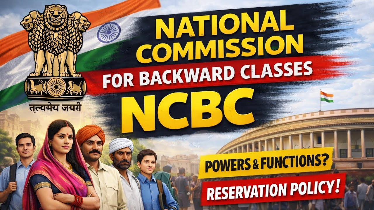 National commission for backward classes (NCBC) #polity #ias #upsc # ...