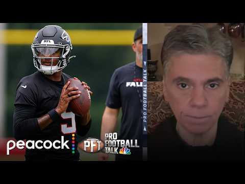 Who will start at QB for the Atlanta Falcons Week 1? | Pro Football Talk | NFL on NBC