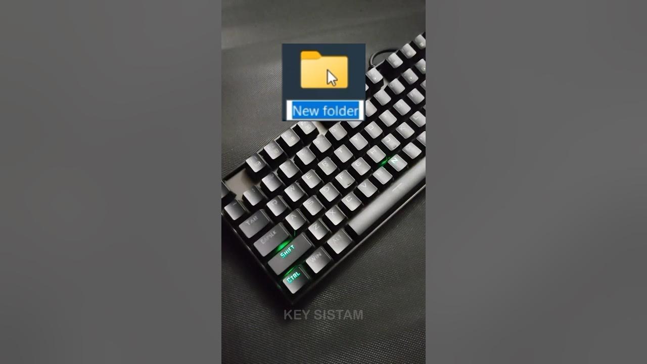 New folder create shortcut key in ms word | #computer #msword #learning #windows #tips - YouTube