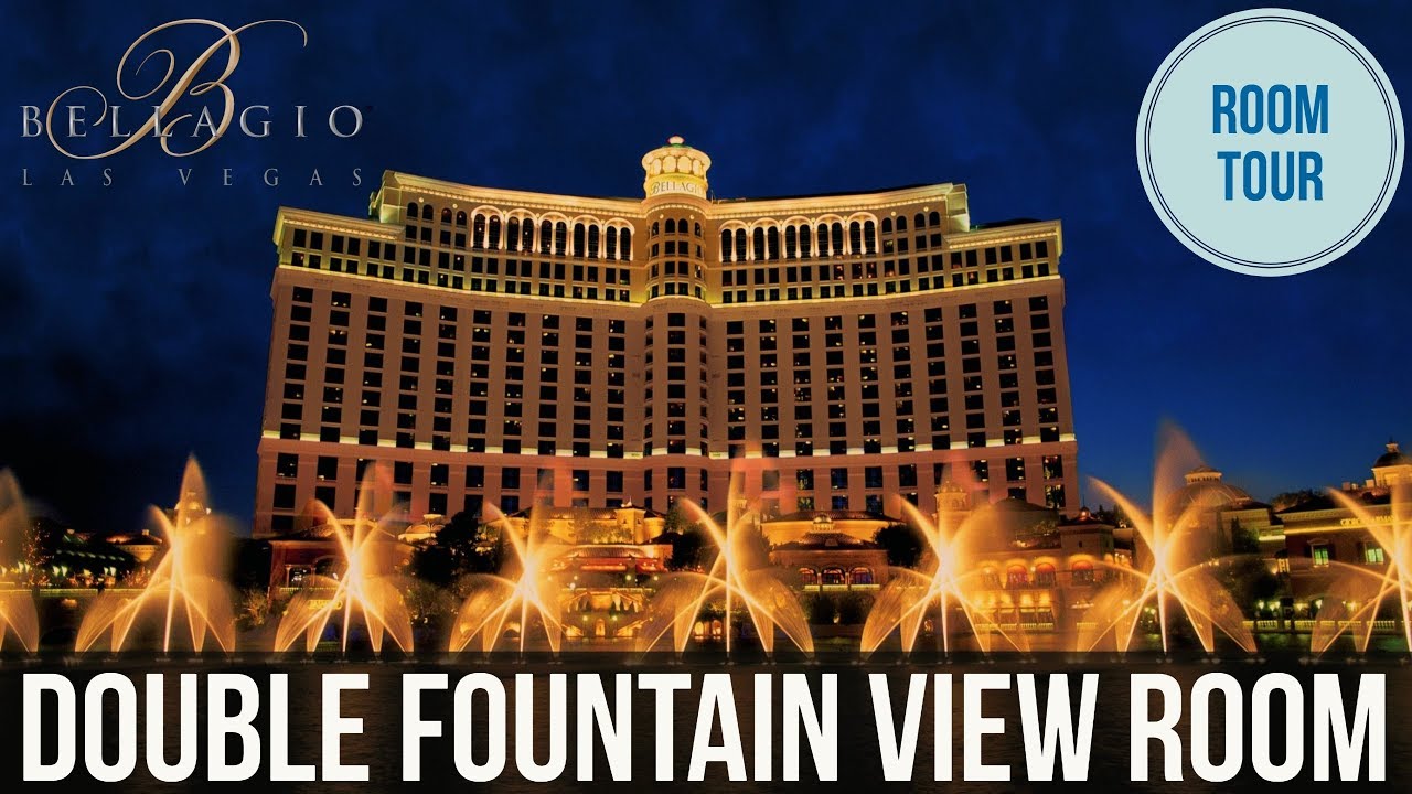 Bellagio Fountain View Double Room Tour - YouTube