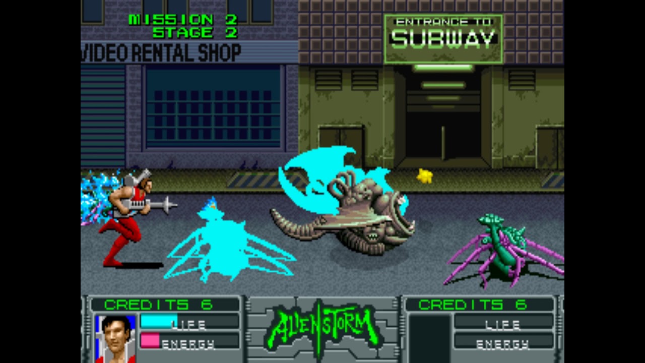 Alien Storm (MAME) gameplay - YouTube