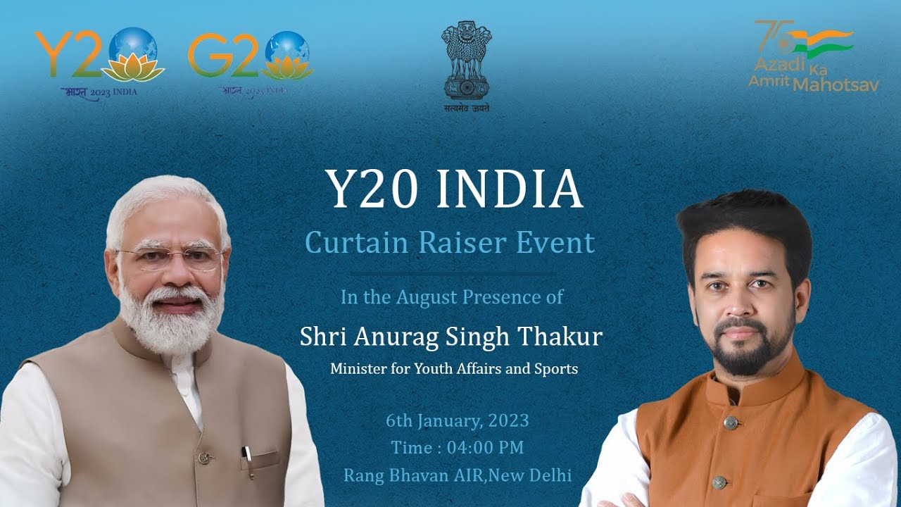 Y20 INDIA Curtain Raiser Event - YouTube