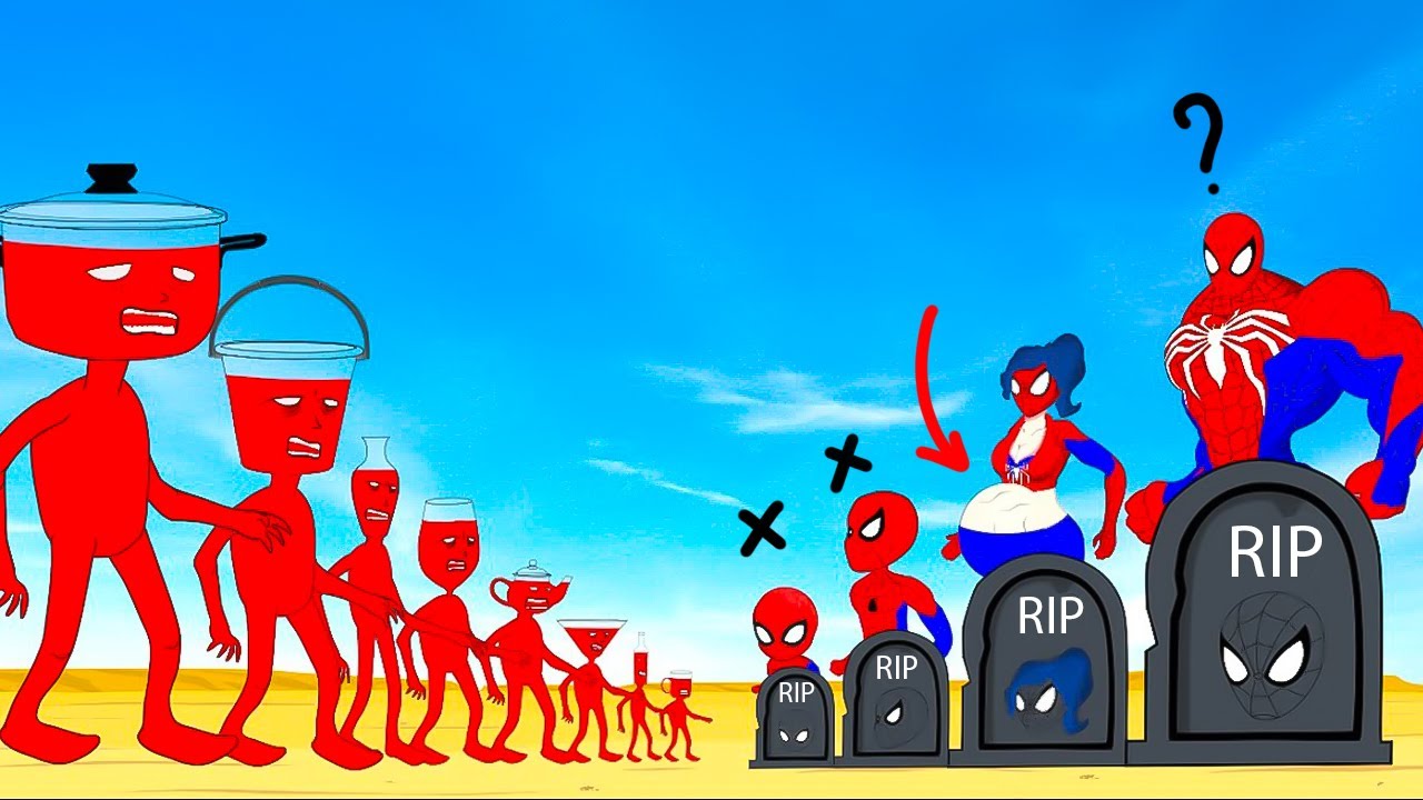 Rescue SPIDER Family & Baby Spider Evolution Of MONSTER RADIATION ...