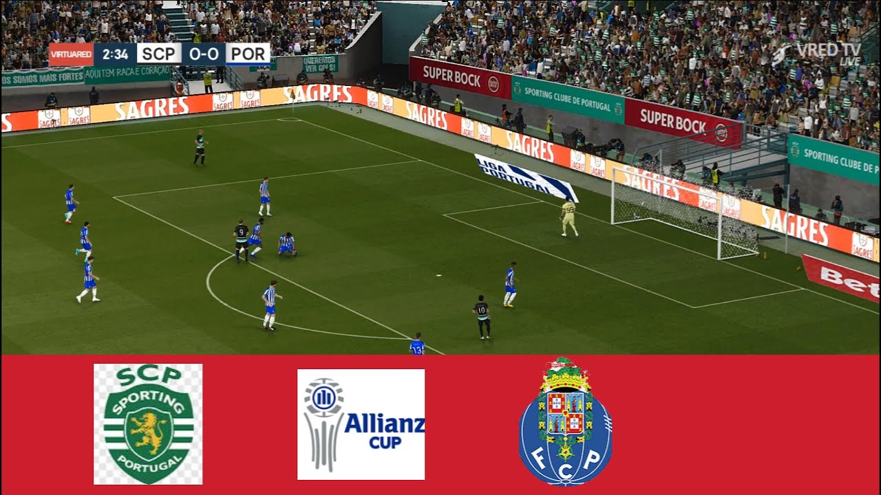 Sporting vs Porto | Allianz Cup | PES 2021 | PC Gameplay | 4K - YouTube