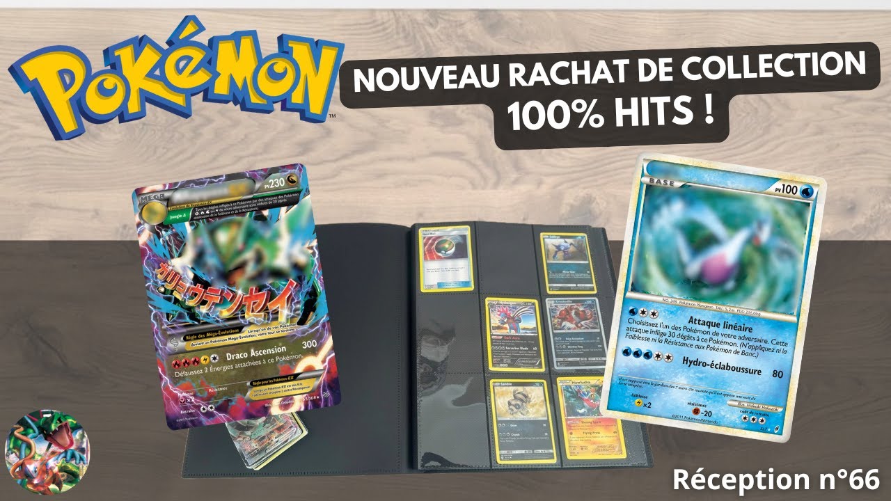 JE TROUVE ENFIN MA PREMIERE CARTE POKEMON SL ! - Réception n°66 - YouTube