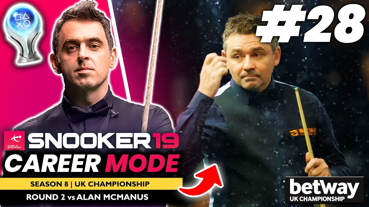 ANGLES MCMANUS! | Snooker 19 PS5 Ronnie O’Sullivan Career Mode S8 #28 ...