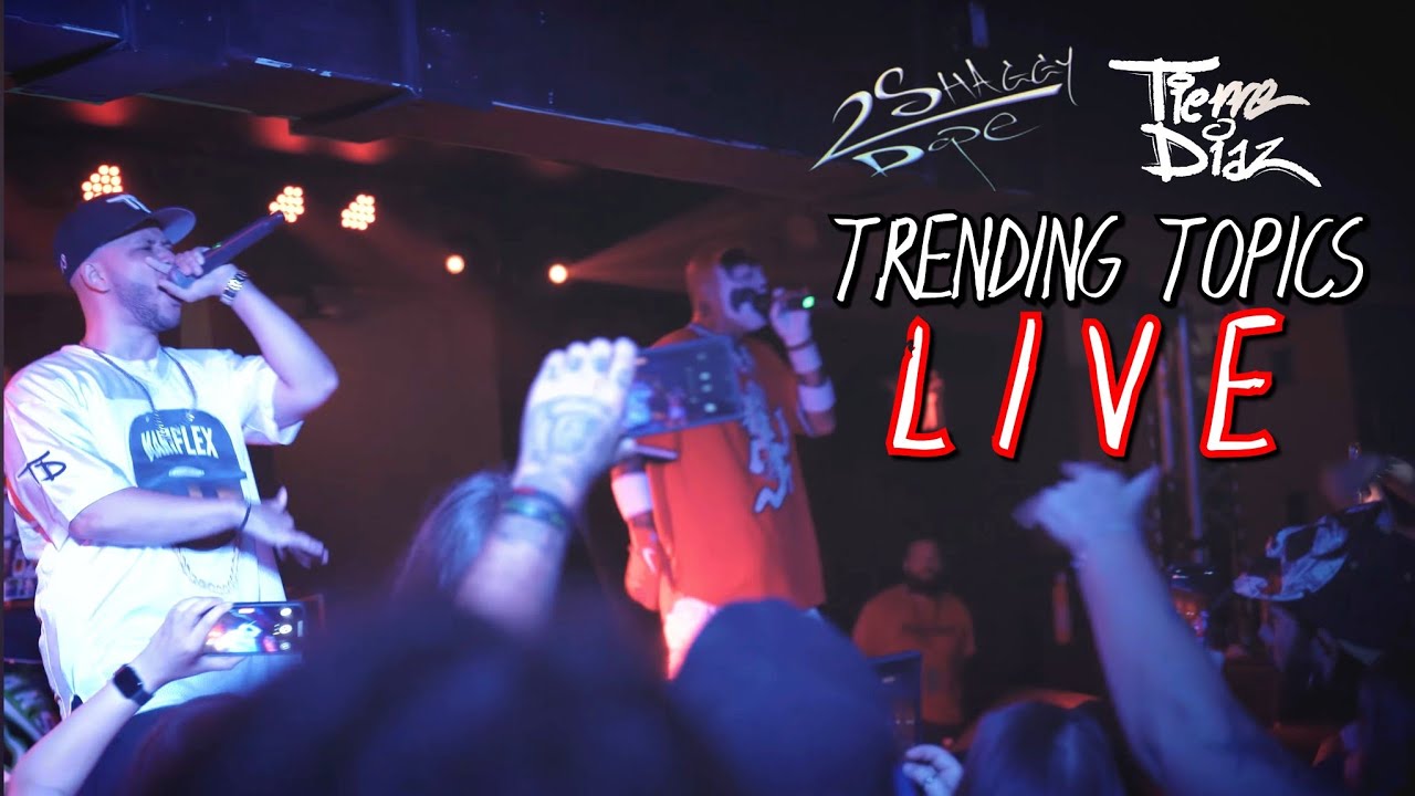 Tierre Diaz & Shaggy 2 Dope (Insane Clown Posse) Performing "Trending ...